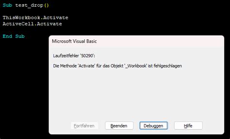 Excel Runtime Error If Code Called While Validation List Dropdown Is Open Stack Overflow