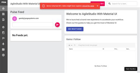 Agile Studio X Codesandbox