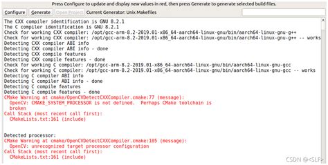 Opencv交叉编译 和 The Cc Compiler Is Not Able To Compile A Simple Test Program Csdn博客
