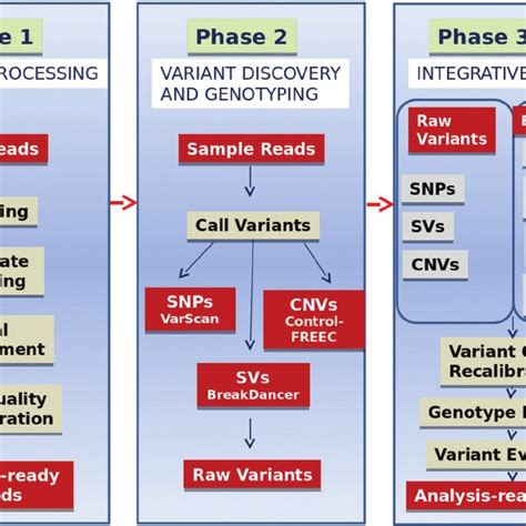 The Gatk Workflow For Ngs Data Analysis Download Scientific Diagram
