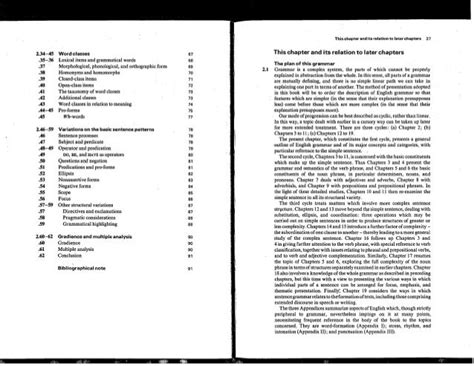 A Comprehensive Grammar Of The English Language Quirk Greenbaum Leech Svartvik Ppt