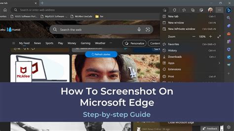 How To Screenshot On Microsoft Edge Easy Guide Tech Training HQ