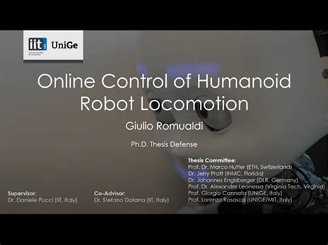 Github Giulioromualdi Romualdi Phd Thesis Online Control Of Humanoid Robot Locomotion Giulio