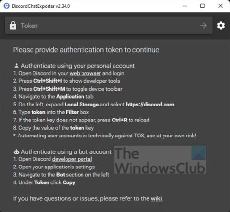 how to export discord chat messages using discordchatexporter