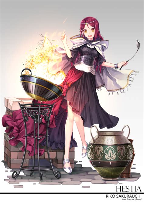 Hestia Mythology Cosplay Danbooru