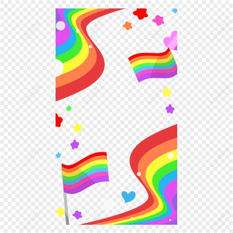 프라이드 월 레인보우 인스 타 그램 스토리 테두리 일러스트 다채로운 기념관개념게이 Png 일러스트 무료 다운로드 Lovepik