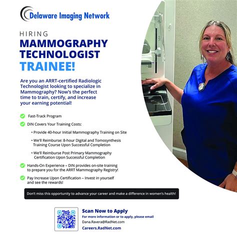 Delaware 🚀 Boost Your Career With Mammography Training 🚀 Are You An
