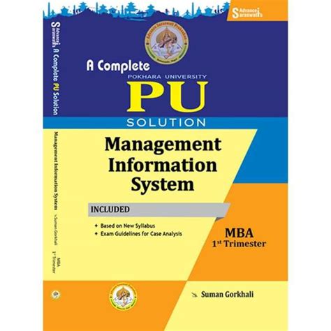 Pu Solution Mba 1st Trimester Management Information System Hpdc
