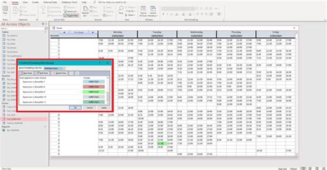 Conditional Formatting Only Works If The Cell Has Focus Rmsaccess