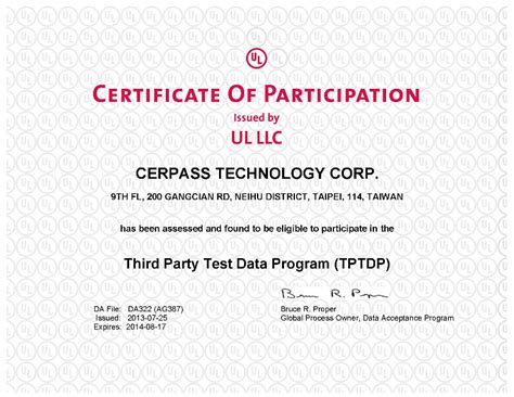 Cerpass Group Accreditation