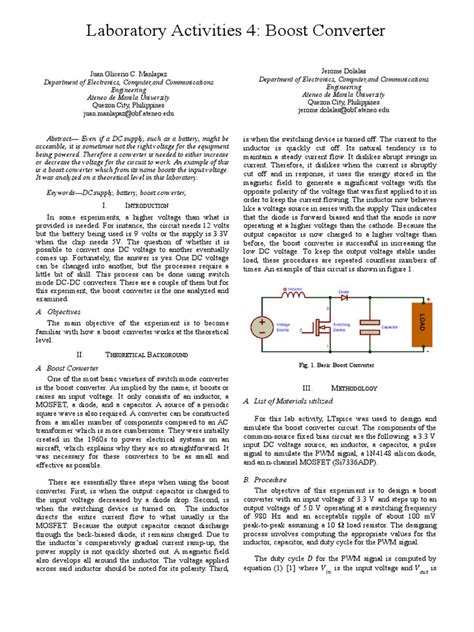 Engg 18412 Lab Activity 4 Manlapaz And Dolalas Pdf Inductor