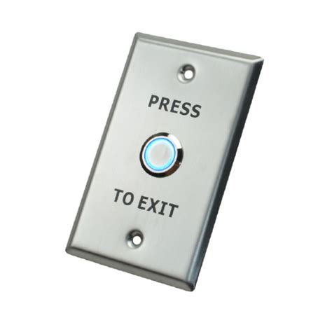 Touchless Exit Button X2 Security