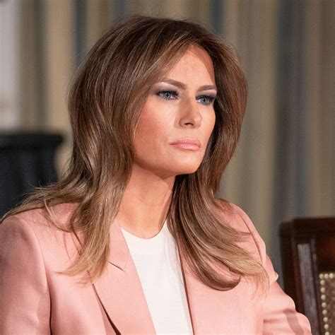 Melania Trump Steps Out In A Belted Maxi Dress For Donald Trumps Palm