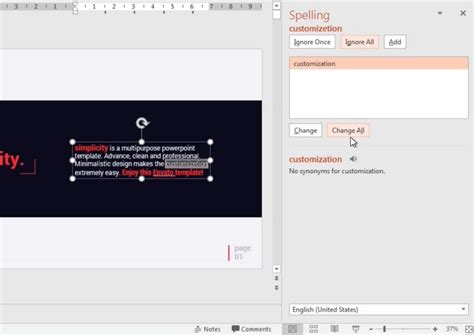 Как отключить орфографию в Powerpoint Online пошаговая инструкция