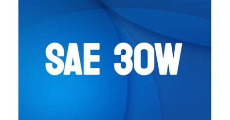 SAE 30W
