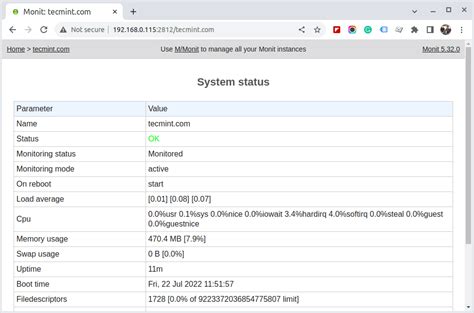 Monit A Tool For Managing And Monitoring Linux Systems