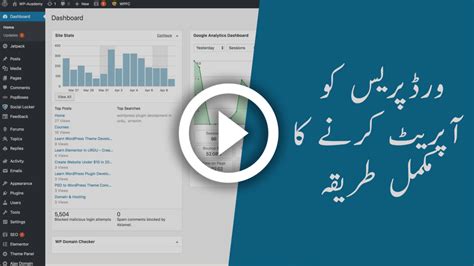 wp academy wordpress tutorials in urdu and hindi