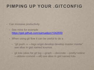 Git Flow Workflow Example Pptx