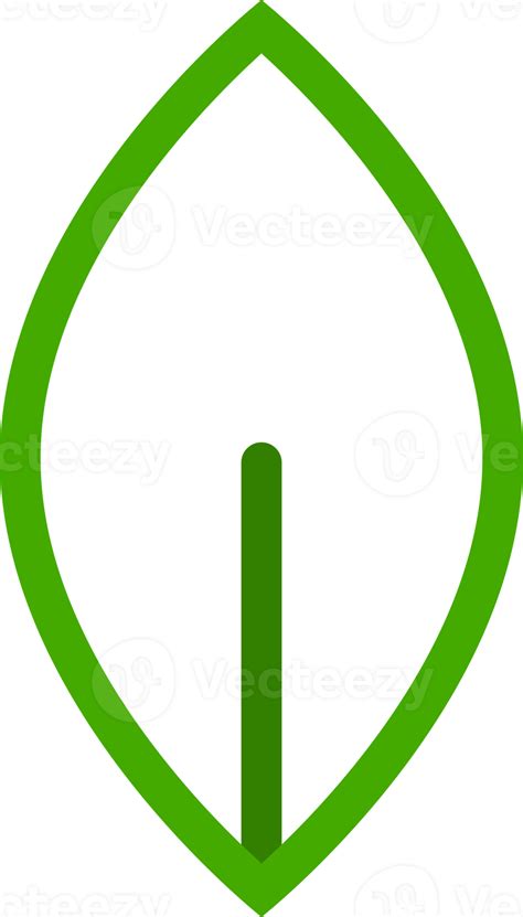 Green Line Leaf Tree 68119281 Png