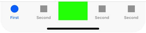 Ios Swift 4 Button Over Tab Bar Item Stack Overflow