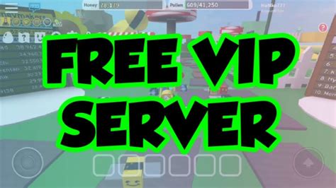 Roblox 🌪️ Bee Swarm Simulator Free Vip Server Youtube