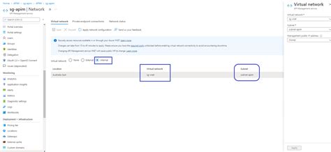 Integrate Azure Api Management Into Internal Vnet Azure Api