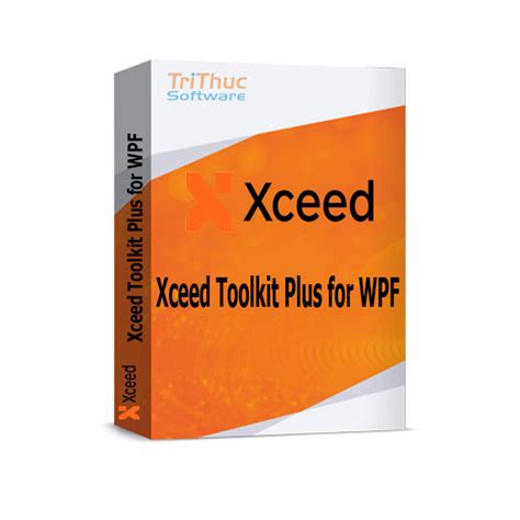 Xceed Toolkit Plus For Wpf Phân Phối Phần Mềm