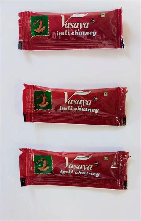 Vasaya Poly Laminated Imli Chutney Tamrid Chatpatta Imli Paste Pouch 3 Grms At ₹ 70 Piece In Pune