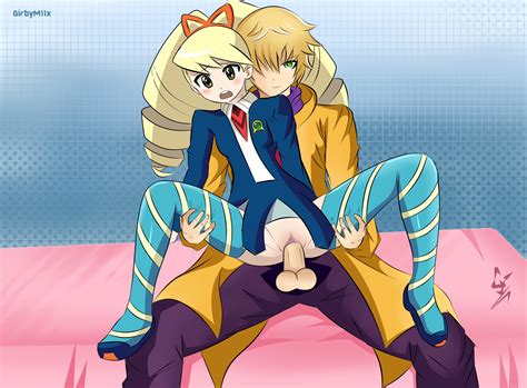Rule 34 Luna Platz M11xgirby Mega Man Mega Man Star Force Sex From Behind Tagme Twintails
