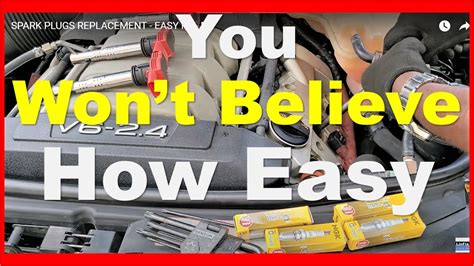 SPARK PLUGS REPLACEMENT - EASY FIX- DIY - YouTube