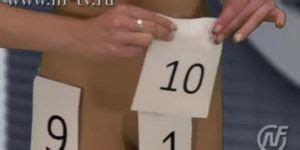 Russian News Host Strips Off Sticky Notes Until She S Completely Naked On Live TV Tnaflix