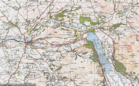 Historic Ordnance Survey Map Of Embleton 1925