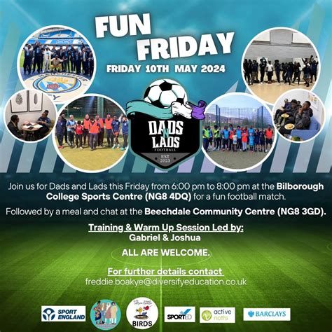 Dadsandlads Communityevent Bilboroughcollege Football Local