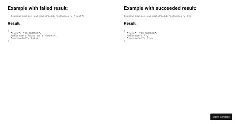 Fonk Is Number Validator Js Example Codesandbox