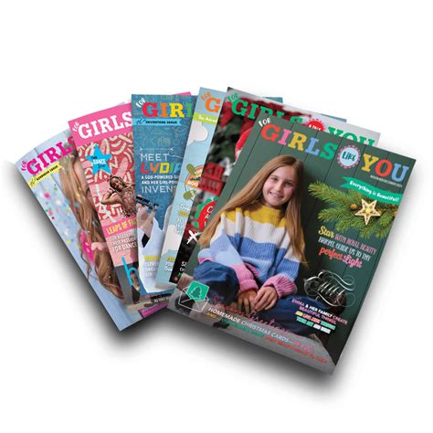 1 Year Subscription 6 Issues For Girls Like You
