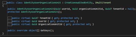 Identityuserorganizationunit After Nuget Update · Issue 5670 · Abpframeworkabp · Github