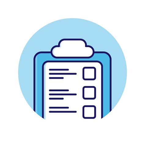Premium Vector Design Flat Checklist