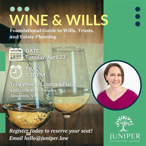 Bryn Karaus On Linkedin Im Hosting My First Wine And Wills Educational Event In 8 Days April 23