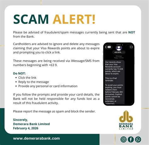 Scam Alert Please Demerara Bank Limited Head Office Facebook