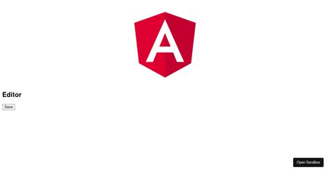 Editorjs Angular Codesandbox Editorjs Angular Codesandbox