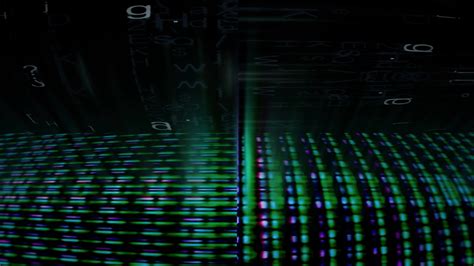 streaming data forms flicker and shift loop 17804301 stock video at
