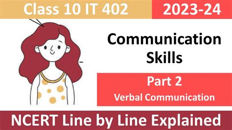 class 10th verbal communication communication skills class 10 code