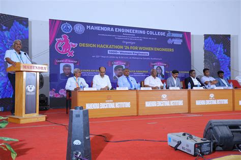 Tancam Women Hackathon 2024 Mahendra Engineering College Namakkal