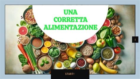 Una Corretta Alimentazione Genially