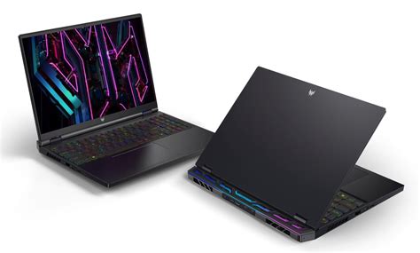 Acer Predator Helios And Helios New High End Gaming Notebooks