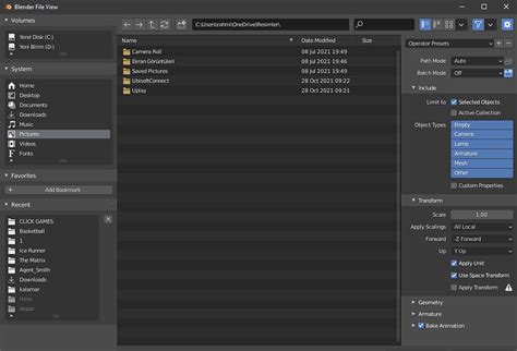fbx export problem technical support blender artists community
