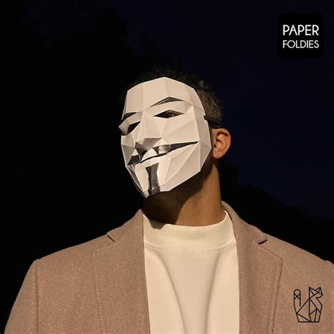 Hacker Mask Costume Etsy