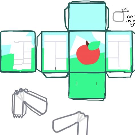 Animatic Battle Juice Box Papercraft Juice Box Crafts Paper Doll