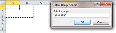 Excel Vba Using VBA To Prompt User To Select Cells Possibly On Different Sheet Stack Overflow