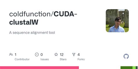 Github Coldfunctioncuda Clustalw A Sequence Alignment Tool